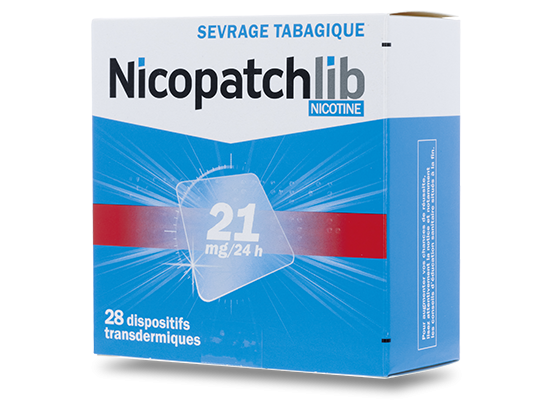 Patch de nicotine transparent Nicopatch