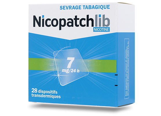 Patch de nicotine transparent Nicopatch